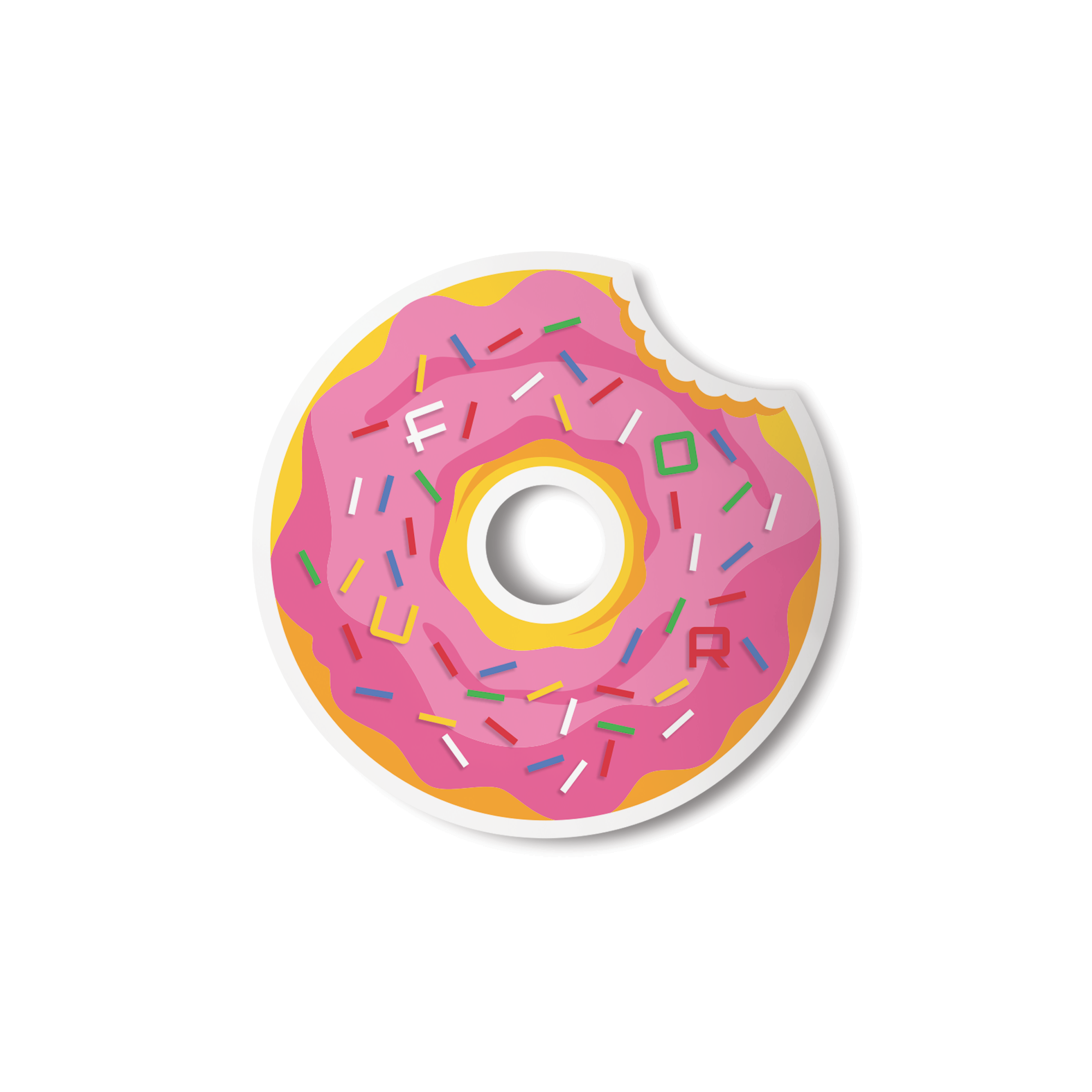 DONUT STICKER – SWAG by FOUR